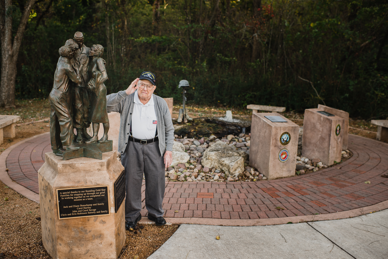 WWII Soldier in Weatherford, Texas - E Newton Photography Blog