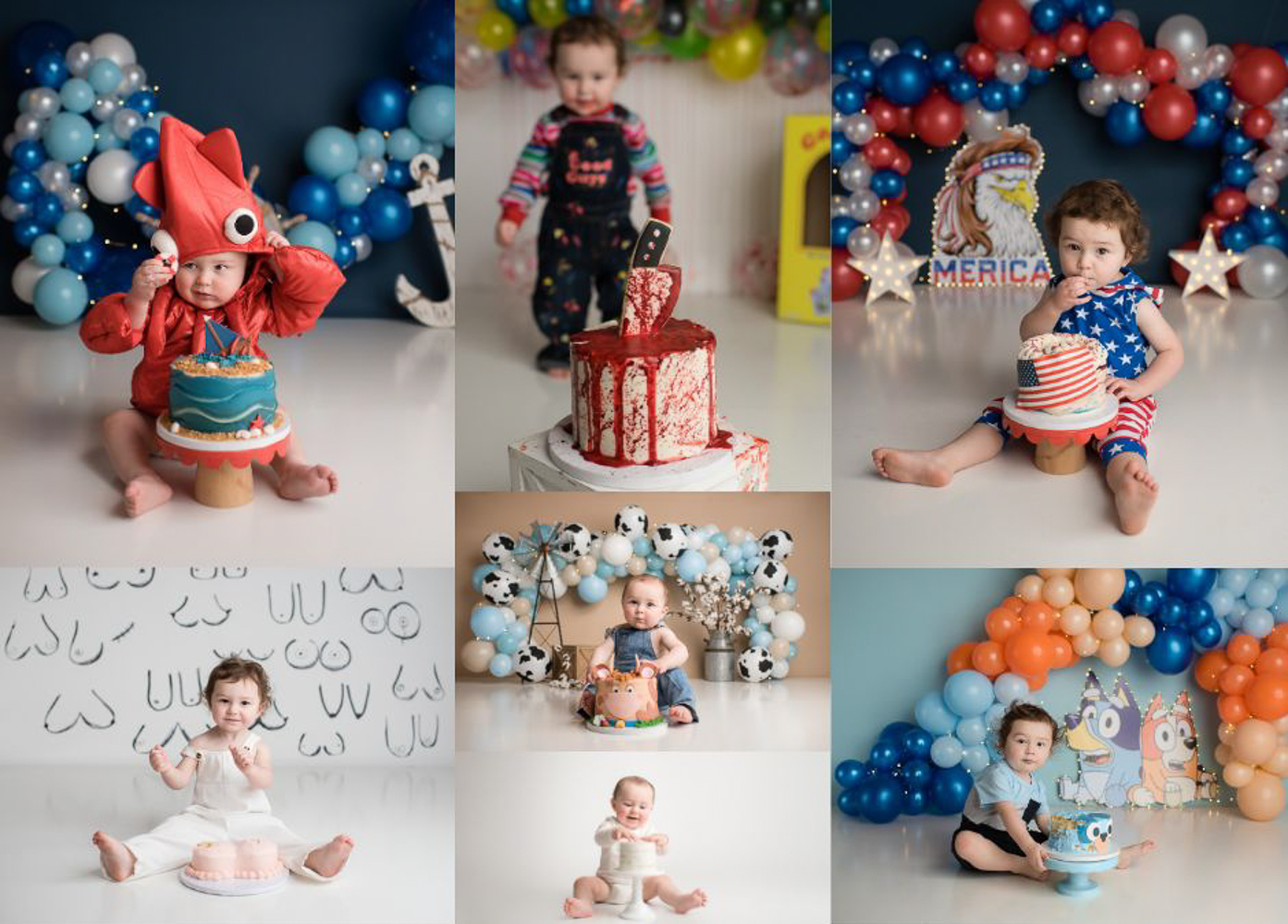 Cake Smash in Texas | Meet Kassi & Elizabeth - E Newton Photography Blog